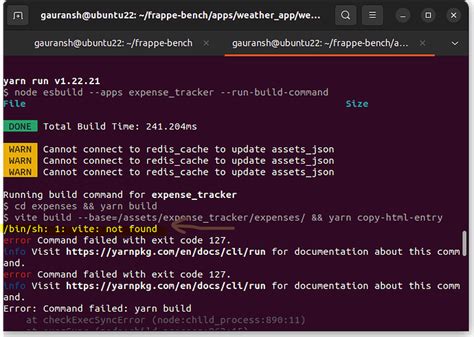 Can T Install Frappe App With React On Local Bench Ubuntu Frappe V Frappe Framework