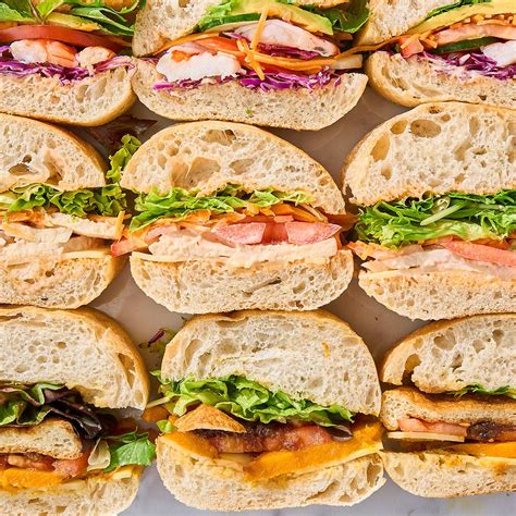 Assorted Finger Sandwiches Premium F Halal Catering Sg All
