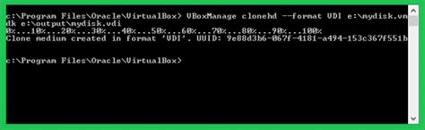 VirtualBox Convert VMDK To VDI With VBoxManage TecAdmin