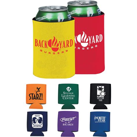 Personalized Business Logo Can Koozies Solutions Giant