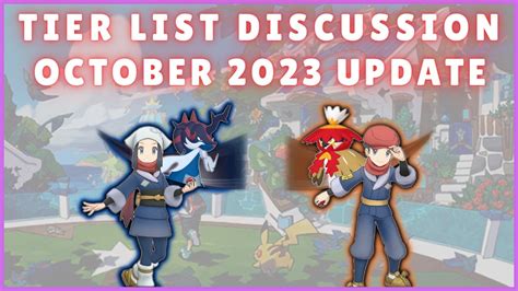 Tier List Update And Sync Pairs Analysis October 2023 Peepee Degens