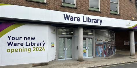 New Ware Library To Open Monday October 14th Ware Town Council