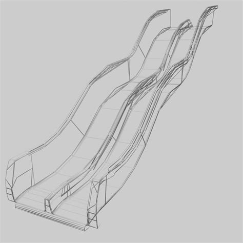 D Model Wave Slide M
