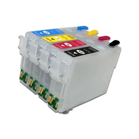 232 232xl Refillable Ink Cartridge With Chip For Epson Xp 4200 Xp 4205 Wf 2930 2950 Printers