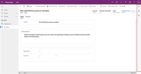 First Look At The Multi Tab Panel SidePanes XRM Tricks Power Platform Dynamics CRM