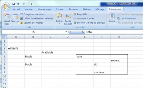Adresse Dernière Ligne Dernière Colonne Dun Tableau Macros Et Vba Excel
