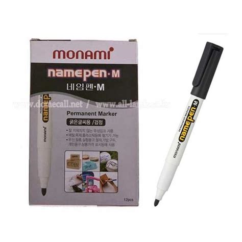 모나미 Nc284b74e82 네임펜 유성 마카 흑색 블랙펜 문구 용품 홈플러스 택배배송