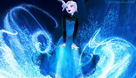 Elsa Using Her Powers