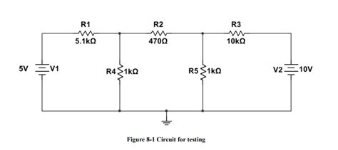 Solved PRELAB For The Circuit In Figure Use Mesh Chegg