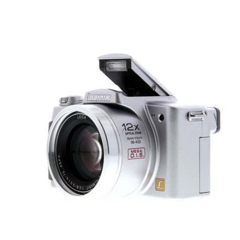 Panasonic Lumix DMC-FZ5 Digital Camera Silver {5 M/P} at KEH Camera