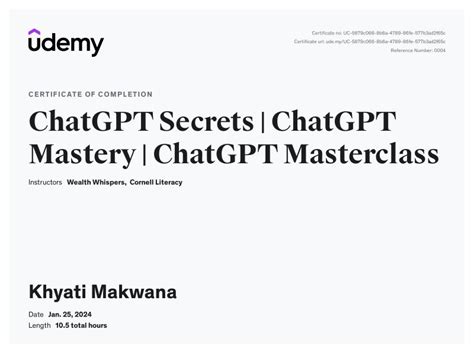 khyati makwana on linkedin udemy udemycourse chatgpt