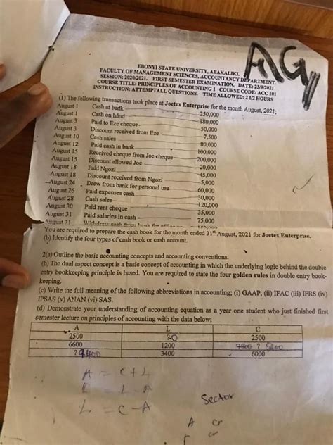 Acc 101 Past Questions And Answers Learnifyhub