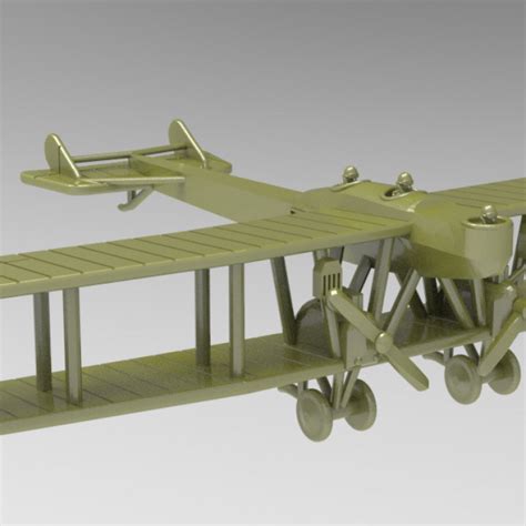 3d Printable Bomber Plane Gotha Gi Ww1 Germany By Wargame3d