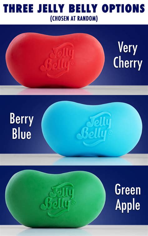 Jelly Belly Scented Squishy Stress Toy That Looks And Smells Like A Jelly Bean
