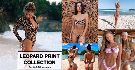 Leopard Print Collection Surfside Bikinis