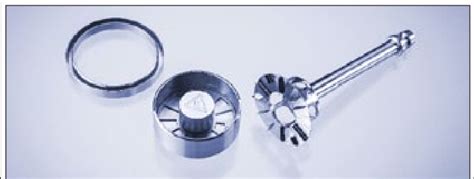 Powder Shear Cell Which Is Used For Investigating The Flowability Of