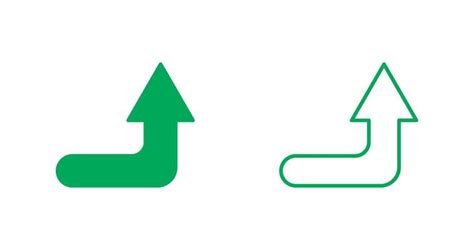 Green Up Arrow Vector Art Icons And Graphics For Free Download