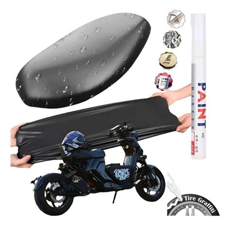 Funda De Asiento Moto Impermeable Para Motocicleta Llanta Se Meses Sin Interés