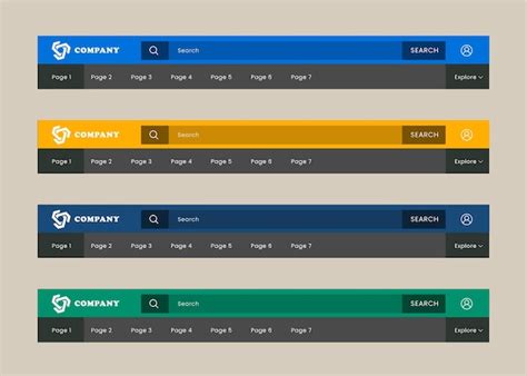 Premium Vector Header Wireframe For User Friendly Website Ui Ux Design For Digital User