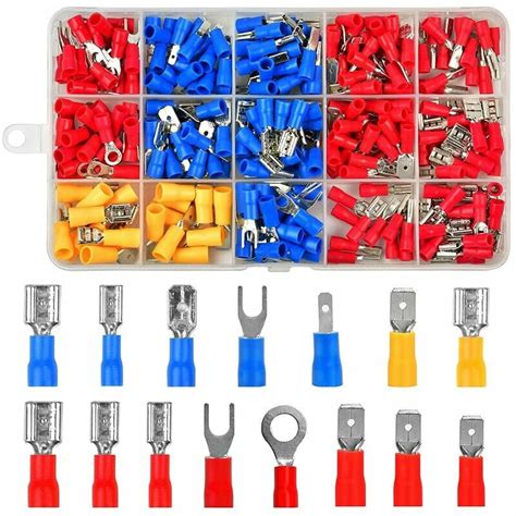 280 Pcs Crimp Connector Assortment Electrical Connector Set Contains
