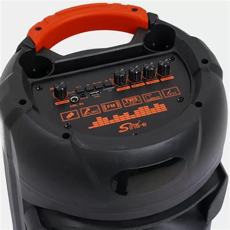 80w Rechargeable Super Bass Zqs 8220 Bluetooth Big Speaker With Remote And Wireless Mic Online