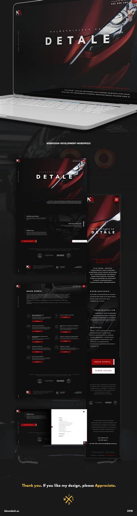 NG Custom Website Design WordPress Theme Development