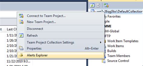 How To Open Tfs Power Tools Alerts Explorer Stack Overflow