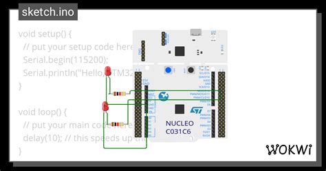 spi led wokwi esp32 stm32 arduino simulator