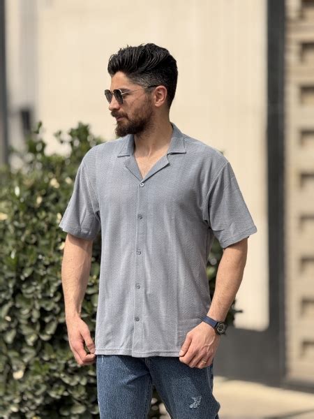 پیراهن مراکشی پارچه کشمیر طوسی Feere