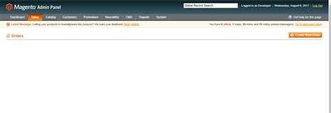 order details are not displaying in admin panel of magento 1 9