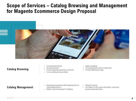 Magento Ecommerce Design Proposal Powerpoint Presentation Slides Presentation Graphics