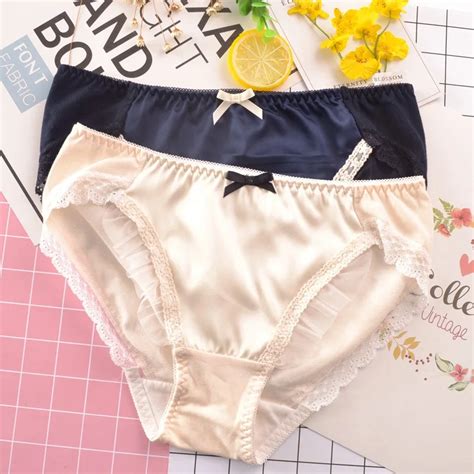 Japanese Silk Womens Panties Japanese Style Satin Panties Japanese