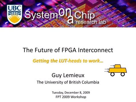 PPT The Future Of FPGA Interconnect PowerPoint Presentation Free Download ID