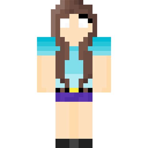 Minecraft Skin Herobrine Girl