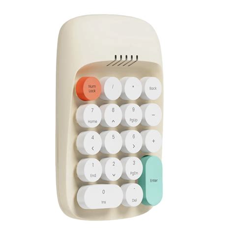 Retro Mini Keyboard Bluetooth Wireless Keyboard Accessory Office Ts