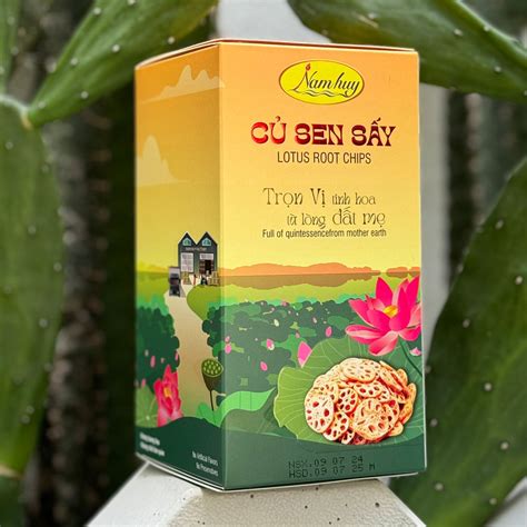 Củ Sen 70g Hộp Giấy Nam Huy ĐỒng ThÁp