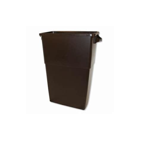 Impact® Thin Bin Containers 23 Gal Polyethylene Brown Imp 7023 4 1