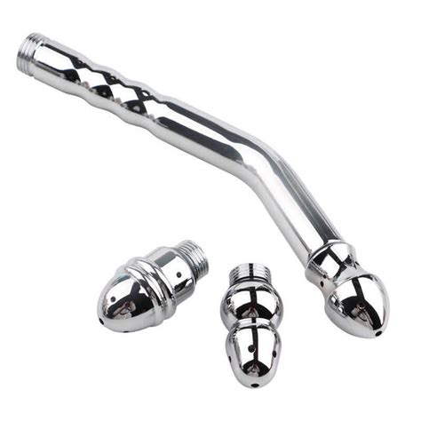 Metal Protable Bidet Faucets Anal Douche Shower Cleaning Enemator Enema