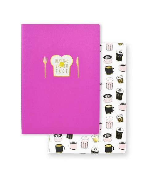 Mara Mi Resting Brunch Face Notebook Set Macys