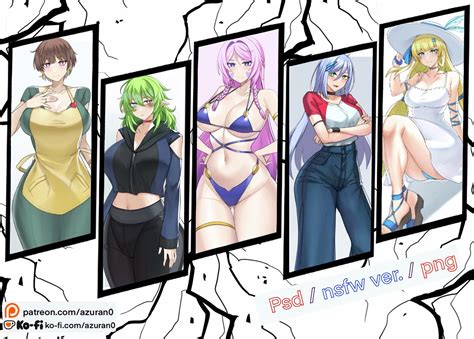 Patreon Ko Fi Rewards 2025 By Azurandraw On Deviantart