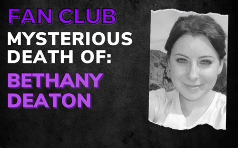 Mysterious Death Of Bethany Deaton Crime Junkie Podcast