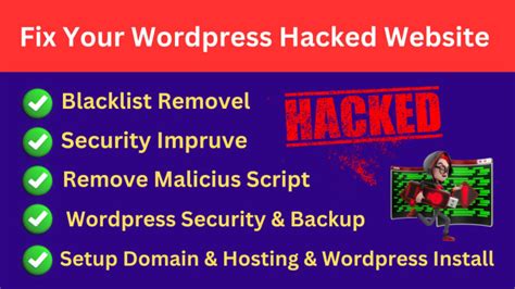 Remove Malware From Your Website And Provide Website Security By Pftwork Fiverr
