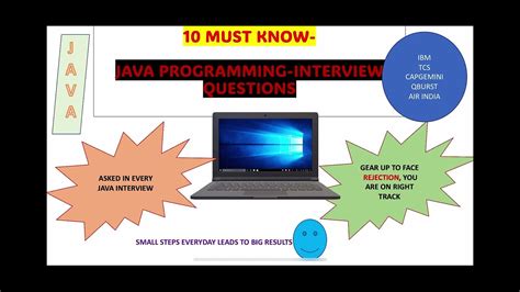 10 Java Coding Questions That Will Get You Hired Youtube