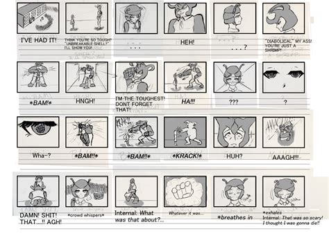 Artstation The Punch Storyboard