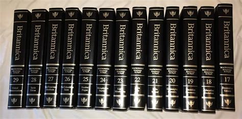 Encyclopedia Britannica Side History Of The Encyclopædia Britannica