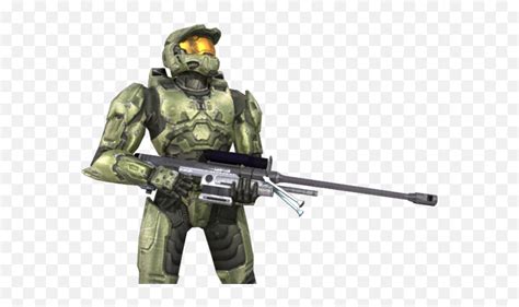 Halo Master Chief Sniper Png Image Halo Master Chief With Sniperhalo