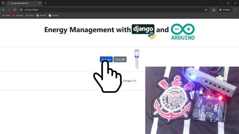 Ligando E Desligando Led No Arduino Django YouTube