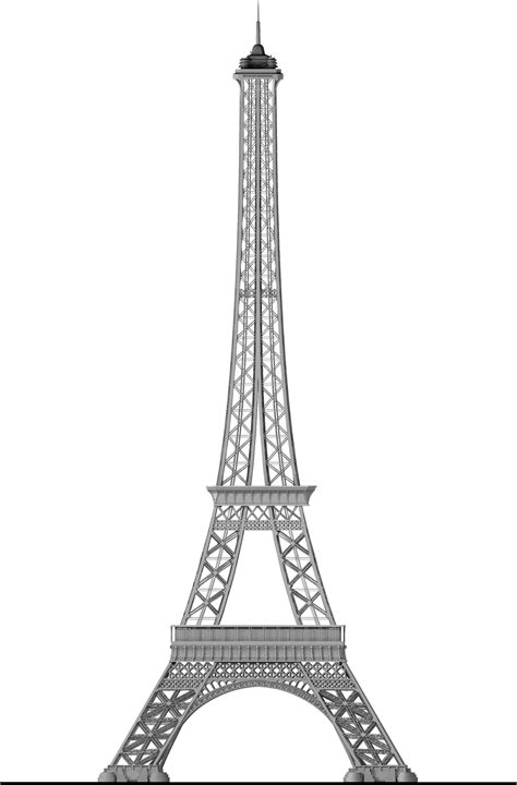 Eiffel Tower Sketch Png