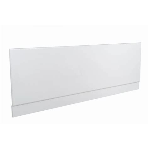 Waterproof 1700mm Front Bath Panel White Tecaz