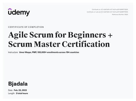 Balu Jadala On Linkedin Udemy Course Completion Certificate